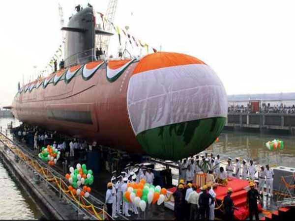 Modi to commission first Scorpene-class INS Kalvari today - Oneindia News