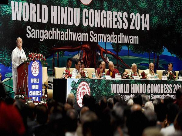 Two ladoos with a 'unity' message distributed at World Hindu Congress ...
