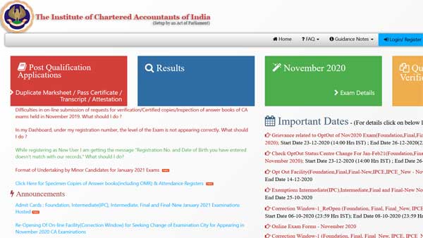 ICAI CA May exam 2022 registration begins: Check how and where to apply ...