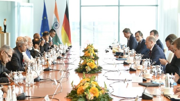 PM Modi holds bilateral talks with German Chancellor Olaf Scholz [Pics ...