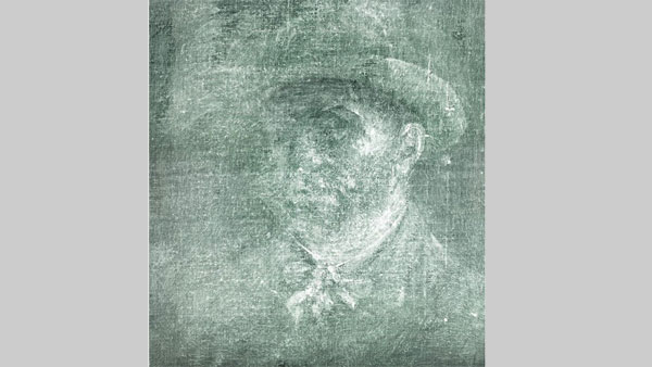 Ghostly self-portrait of Van Gogh accidentally discovered on the back ...