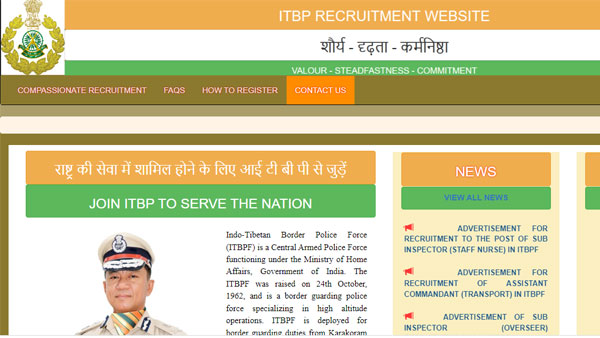 ITBP SI Recruitment 2022 registration begins: Vacancy, eligibility, pay ...