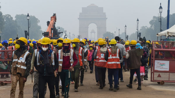 A proud moment say workers involved in Central Vista Project - Oneindia ...