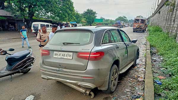 CCTV footage shows Cyrus Mistry's Mercedes car moments before it ...