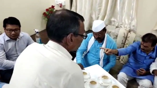 Maha min asks collector if he drinks alcohol; video goes viral ...