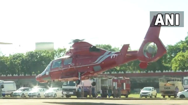 Chhattisgarh Toppers Of Class 10 12 Take Free Helicopter Ride