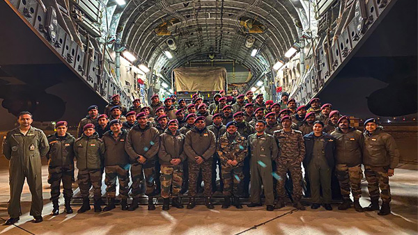 Indian Army's medical team deployed under Operation Dost returns from ...