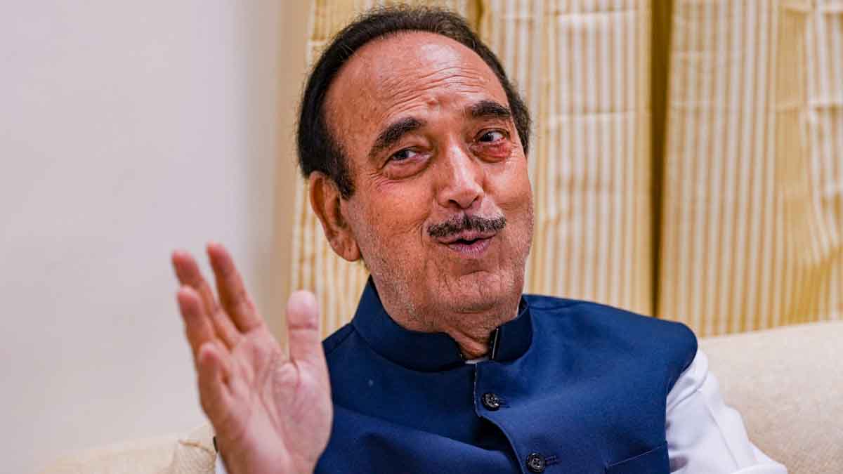 Cong swipe at Azad: Achha khasa azad the, why did u turn ghulam ...