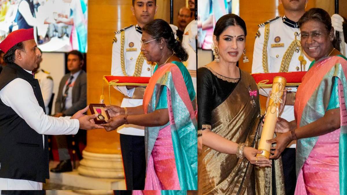 Padma awards 2023: Honours for Mulayam Singh Yadav, Raveena Tandon ...