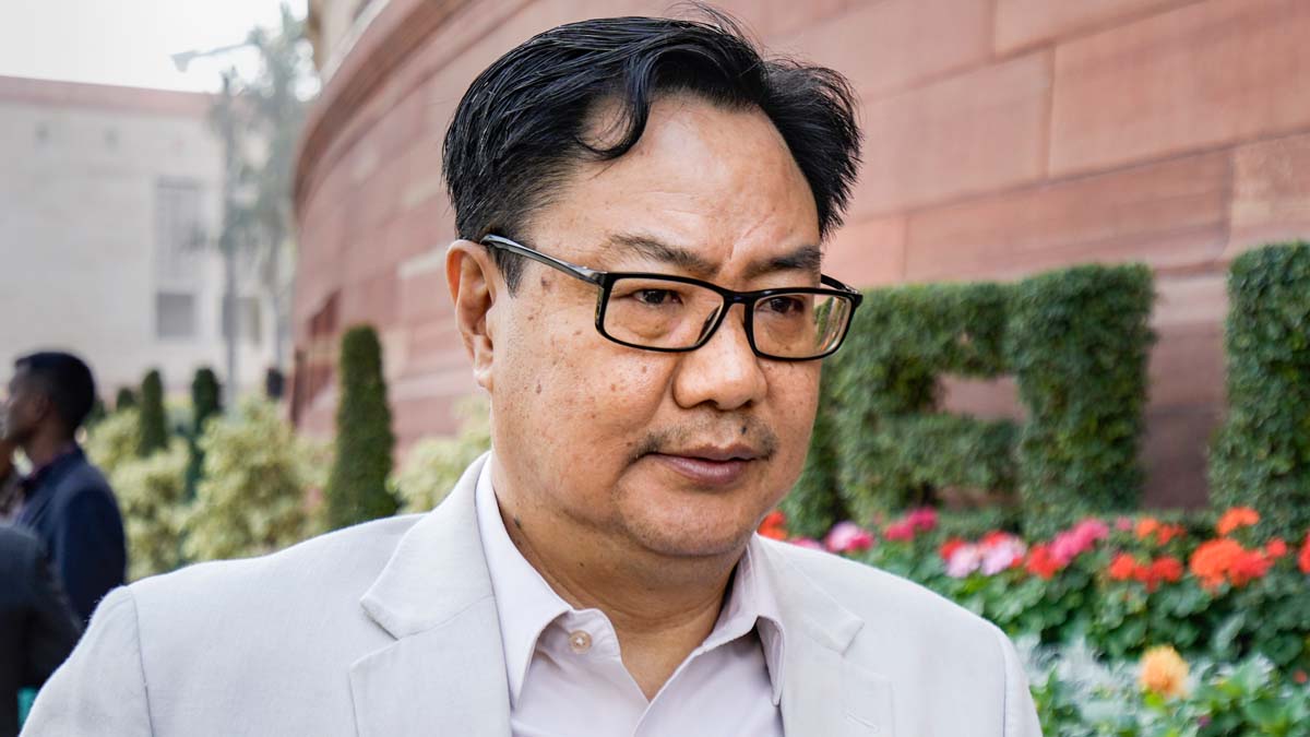 Failed Law Minister: Opposition Hits Out After Rijiju Moved Out Of Law ...