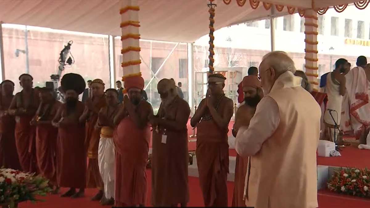 In Pictures, The New Parliament Building Inaugurated - Oneindia News