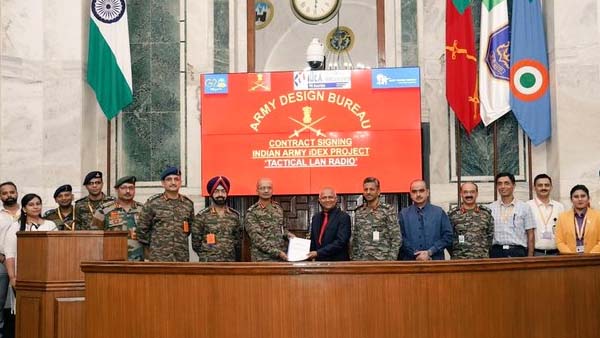 Army Inks Pact To Procure 'Tactical LAN Radio' Through iDEX - Oneindia News