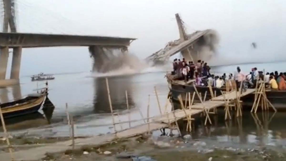 Tejashwi Yadav Hiding Truth Over Bridge Collapse In Bihar: BJP ...