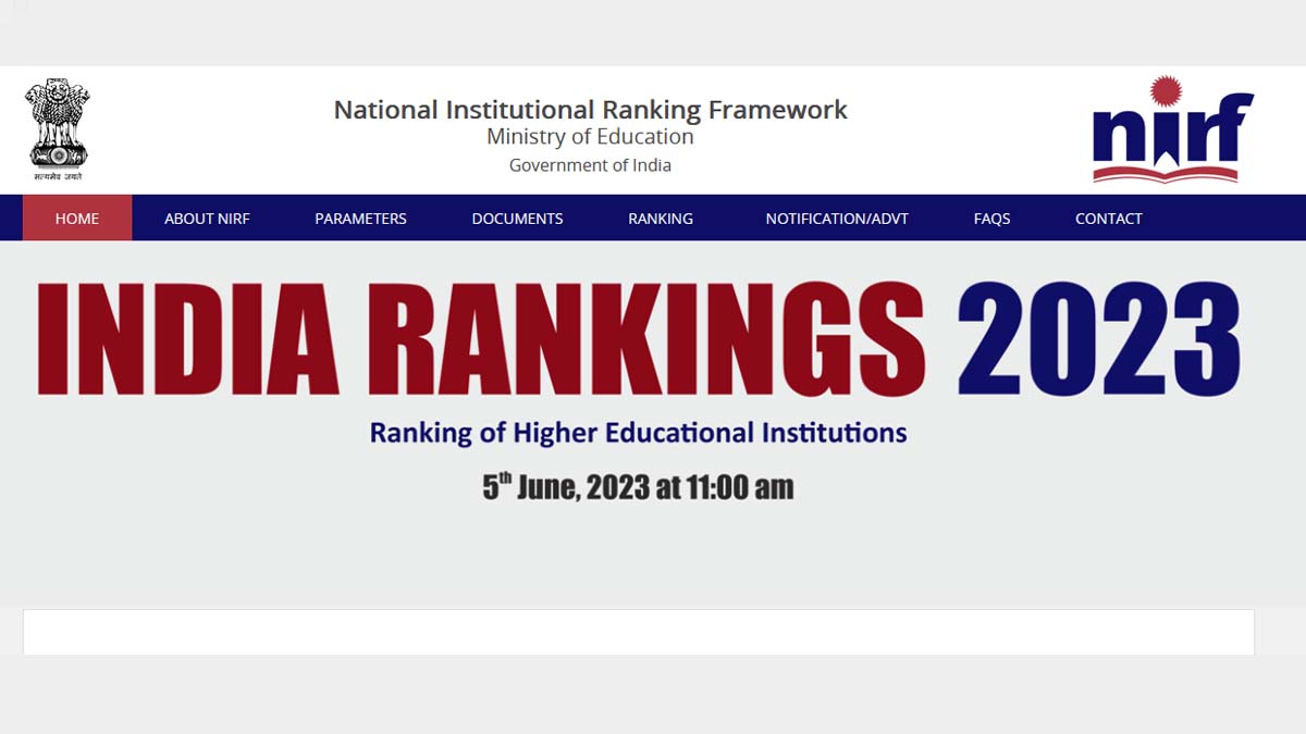 NIRF India Rankings 2023 Declared: IIT Madras tops in overall category, check top 10 list ...
