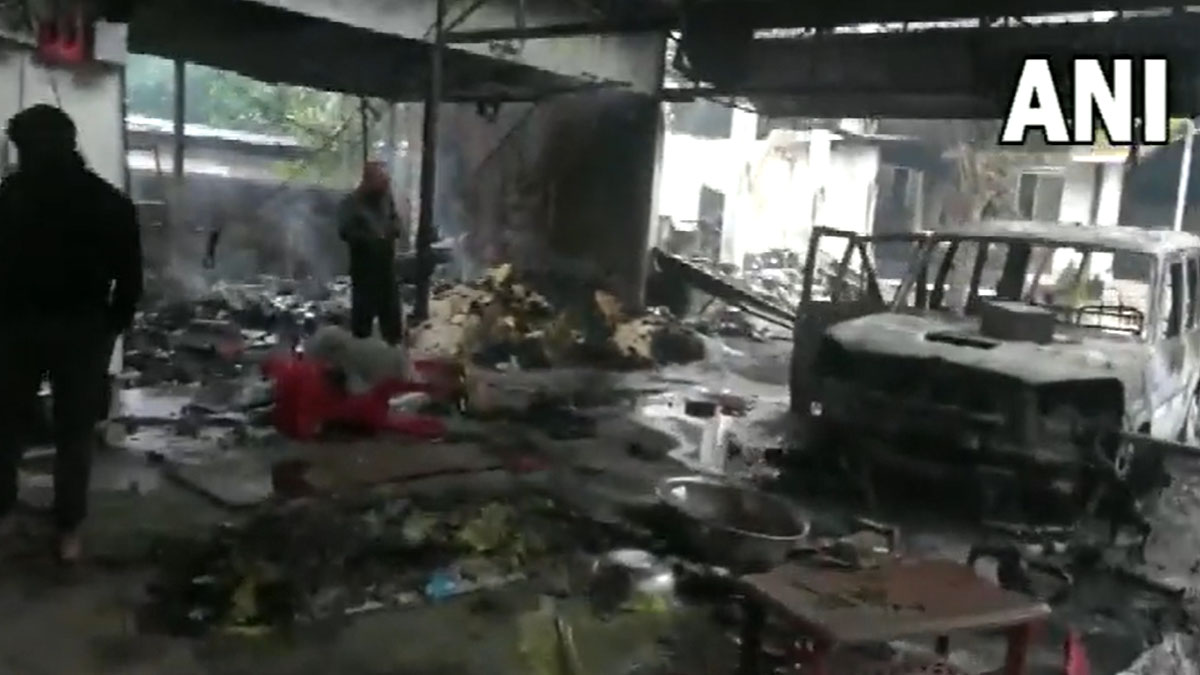 Manipur Violence: Union Minister Ranjan Singh's Residence Set On Fire ...