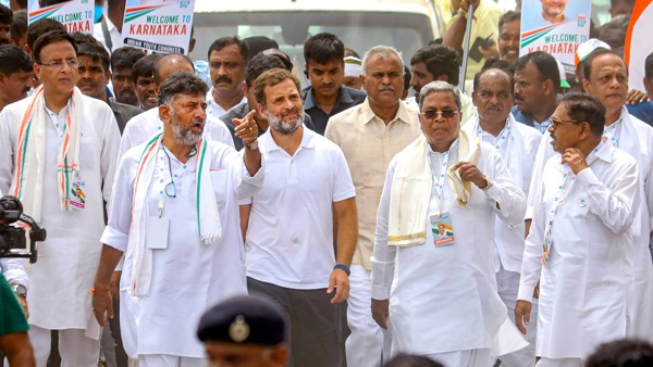 Rahul Gandhi, Siddaramaiah, D K Shivakumar Summoned In Defamation Case Filed By BJP - Oneindia News