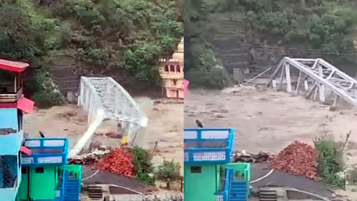 Historic Bridges Washed Away, Highways Closed Amid Heavy Rains in Himachal Pradesh - Oneindia News