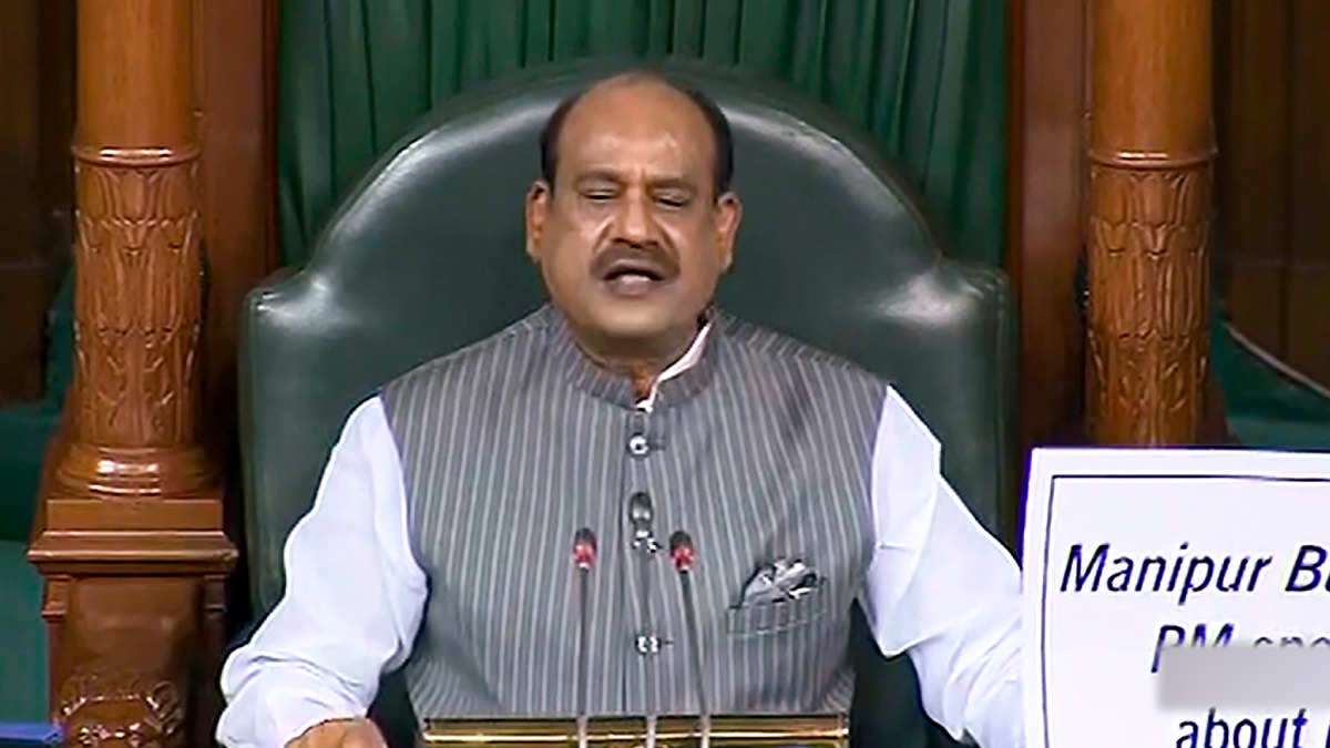 LS Speaker Om Birla Accepts No-Confidence Motion Against Govt ...