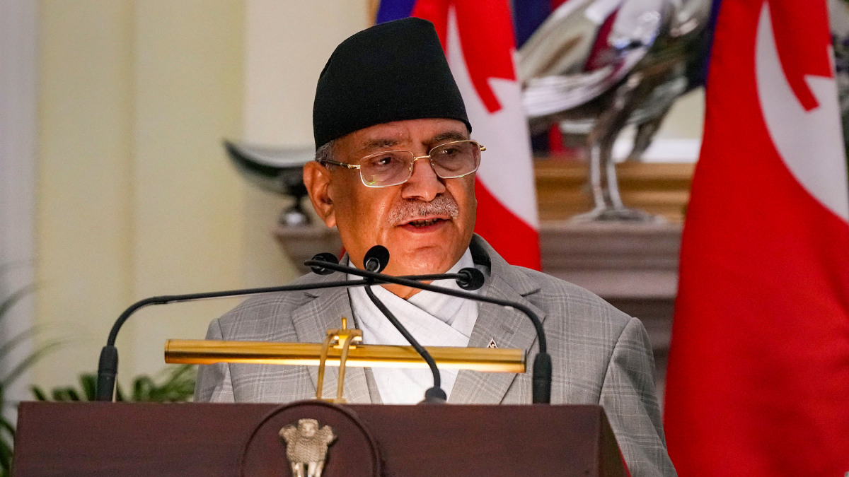Nepal PM Prachanda's Remark On India Stirs Up Storm; Opposition Demands ...