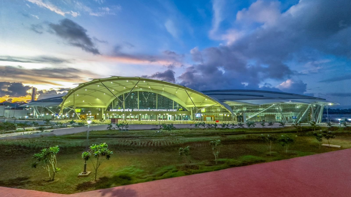 In Pics: New Terminal Building Of Veer Savarkar International Airport ...