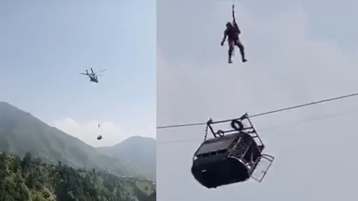 Pakistan: 6 Children Among 8 Trapped Mid-Air As Chairlift Wire Snaps ...