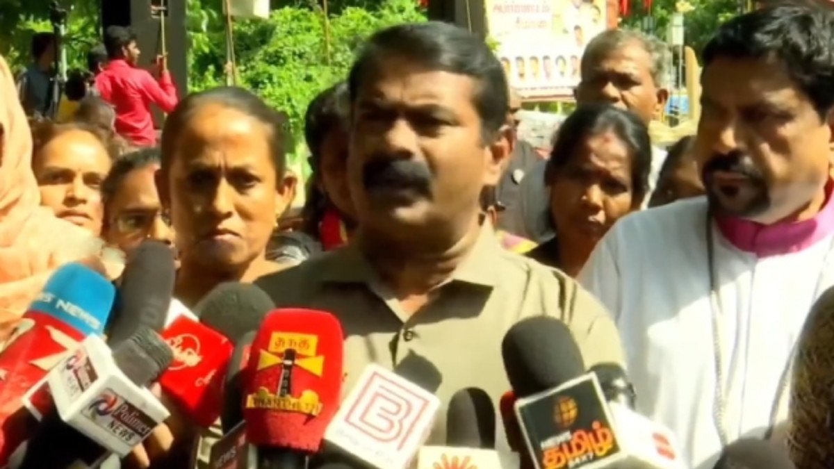 Christians And Muslims Are ‘Children of Satan': Seeman Triggers ...