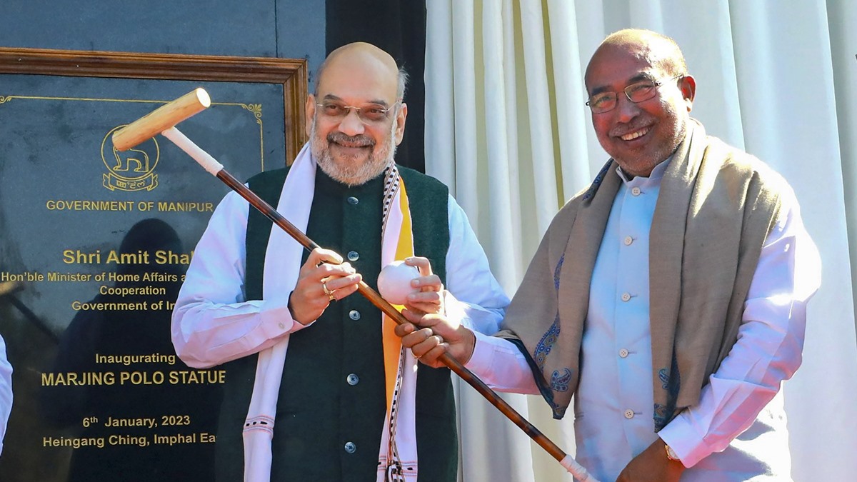Amit Shah Defends Manipur CM in Lok Sabha, Calls Him Cooperative ...