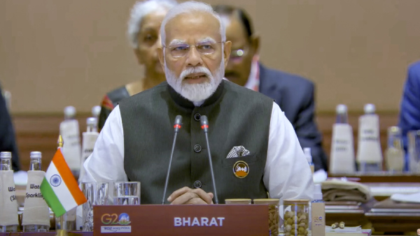 Bharat Replaces India In PM Modi's Nameplate At G20 Summit - Oneindia News