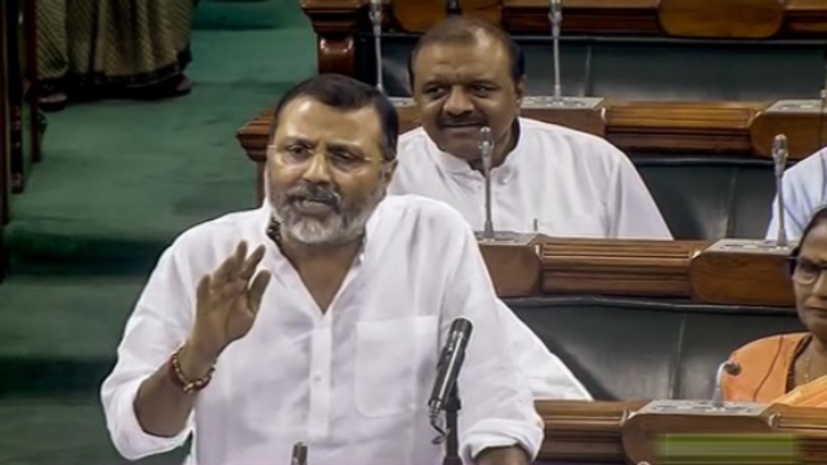 BJP MP Nishikant Dubey Accuses Danish Ali Of Provoking Ramesh Bidhuri - Oneindia News