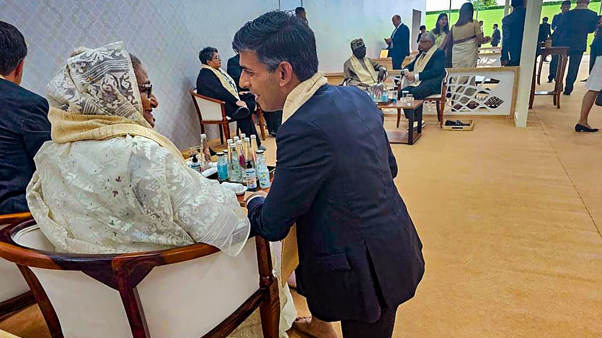 Rishi Sunak, Sheikh Hasina's 'Adorable' Moment At G20 Summit Draws ...