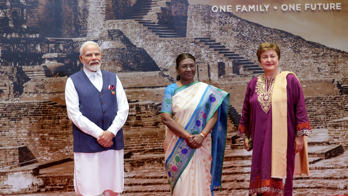 President Murmu Hosts G20 Guests at Bharat Mandapam - Oneindia News