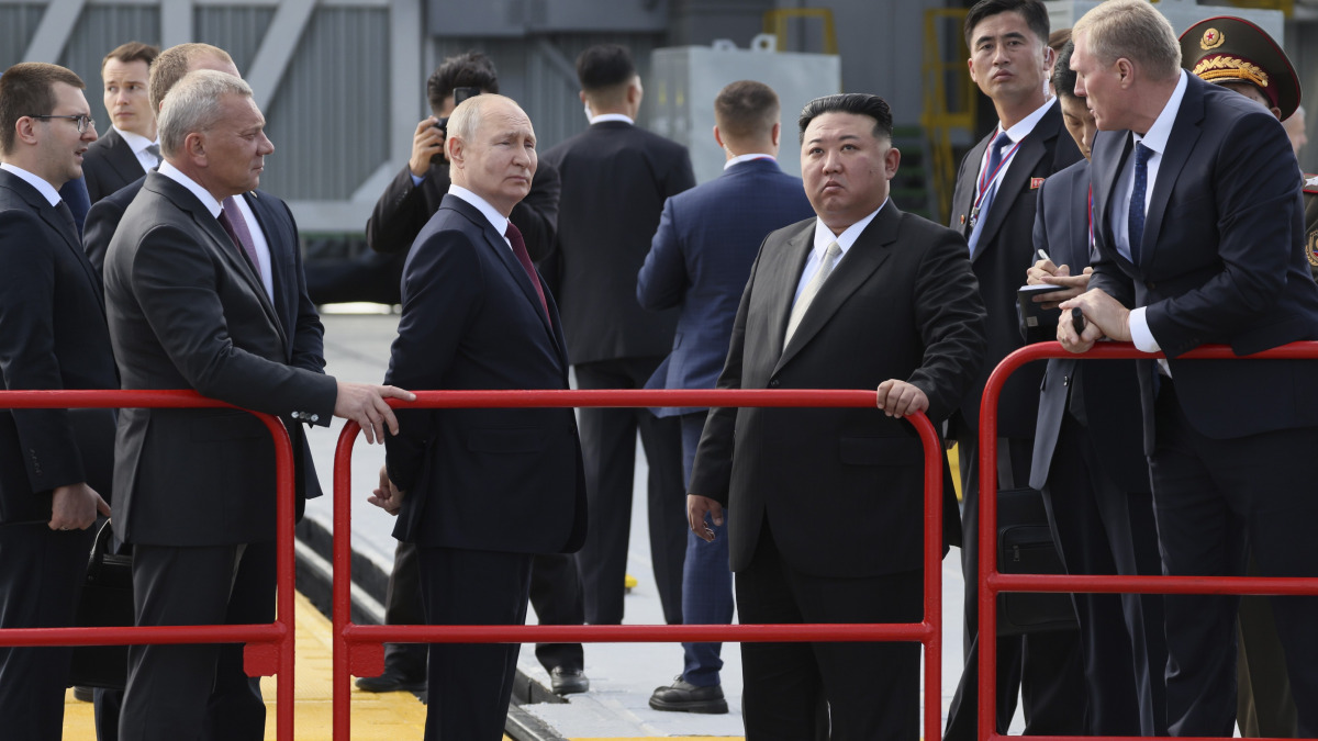 Putin, Kim Sit Down For Talks At Russia's Biggest Domestic Space Launch ...