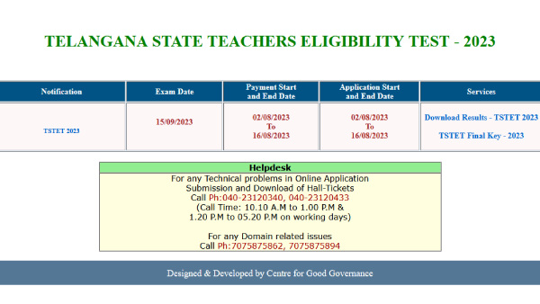 TSTET Result 2023 Declared Online: Steps To Check & Download Telangana TET Results Directly ...