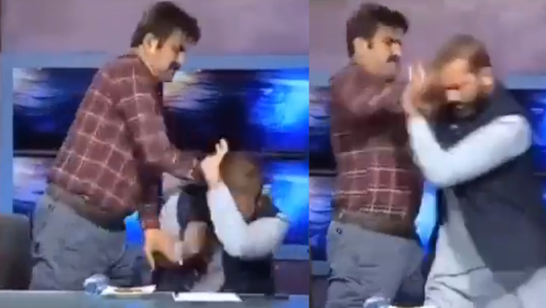 On Camera, Pakistan Leader Engage In Violent Fight During TV Show ...