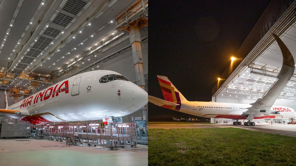 New Air India Plane: First Look At The Redesigned Logo, Design ...