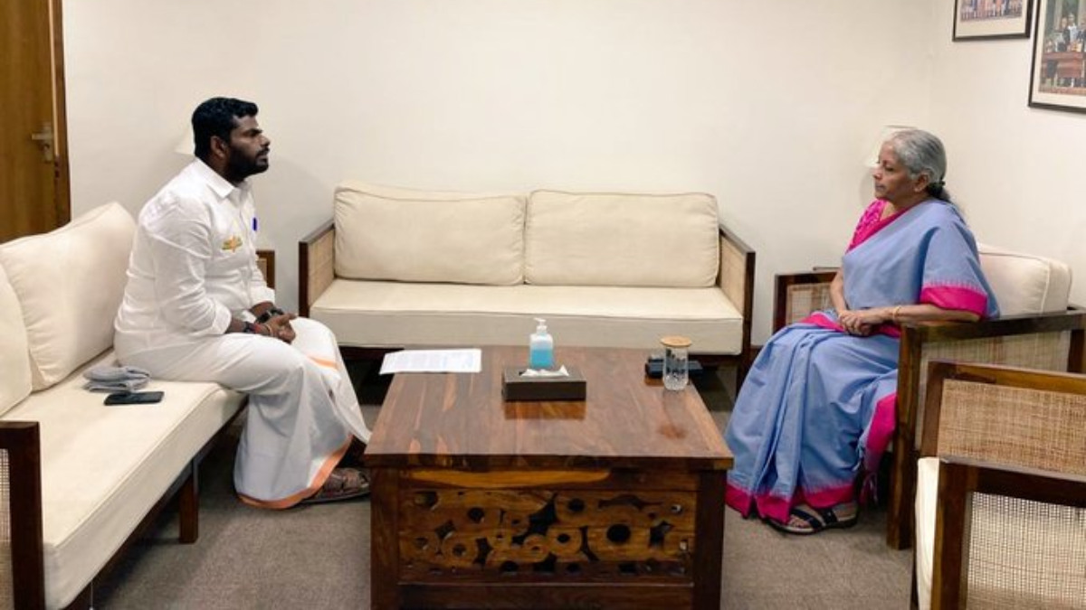 Annamalai's Wings Clipped As Nirmala Sitharaman To Lead Alliance ...