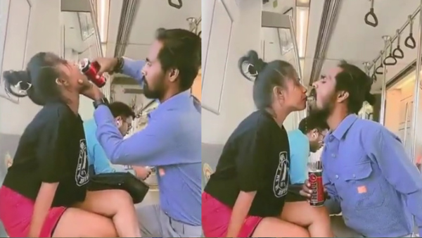 Delhi Metro Intimate Video Viral, Sparks Outrage: Watch - Oneindia News