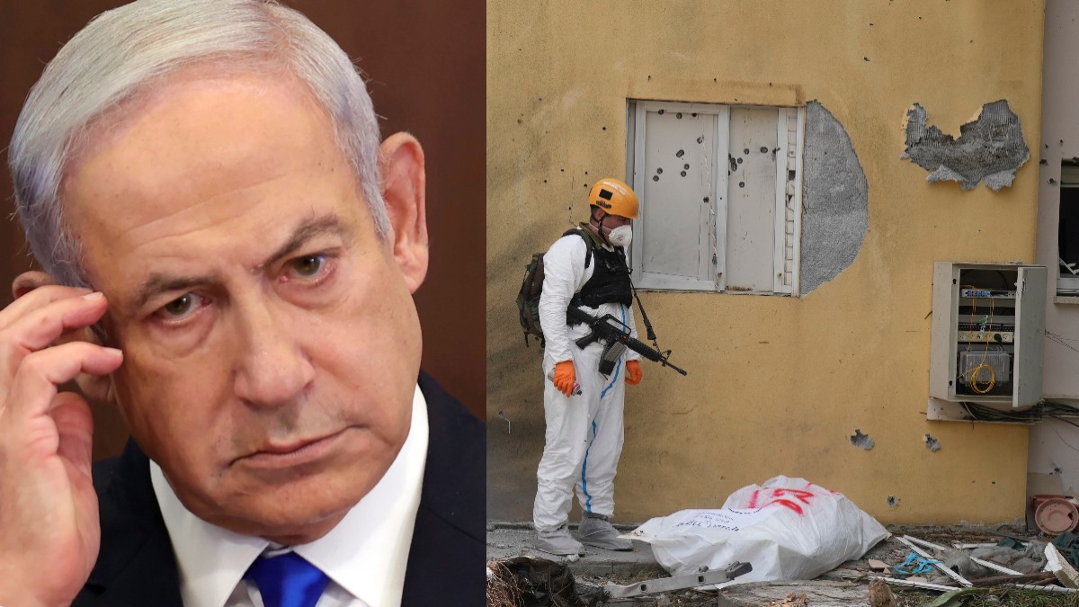 Israel PM Netanyahu Shares Pics Of Babies Killed In War Allegedly ...
