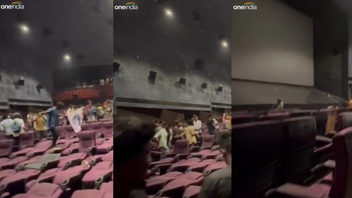 'Leo' Trailer Release: Vijay Fans Break Seats In Chennai's Rohini ...