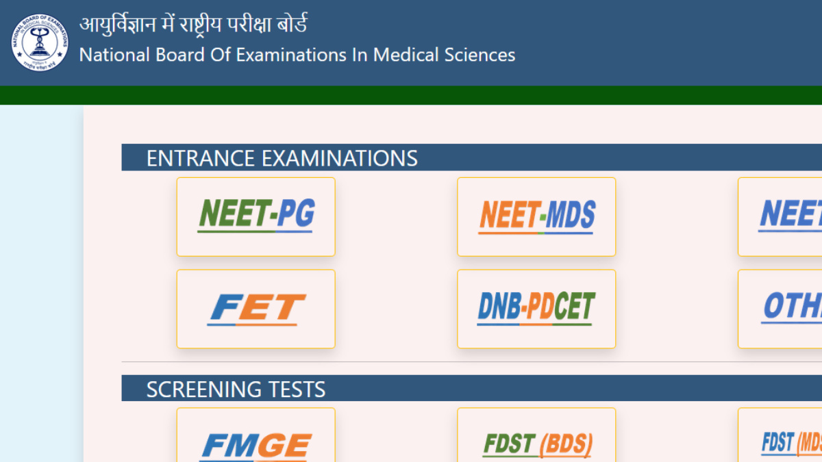 NEET SS 2023: Result Expected By October 15, Download Scorecard At nbe ...