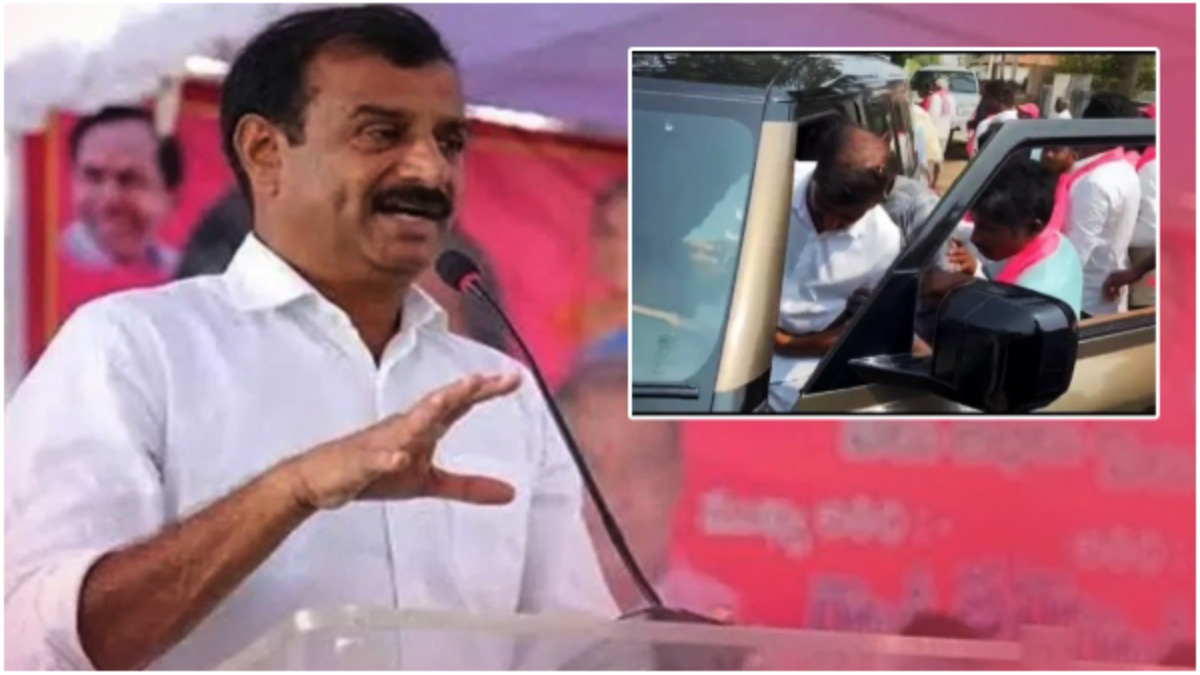 BRS MP Prabhakar Reddy Stabbed During Telangana Polls Campaign ...