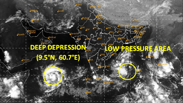 Tej Cyclone Live Tracking: Know Current Location, Speed, Path, Landfall ...