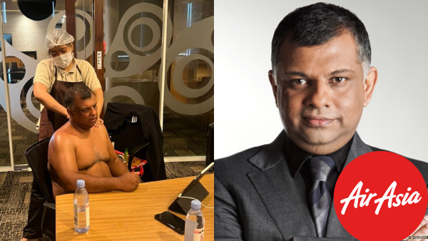 AirAsia CEO Posts Pic Of Taking Massage In Conference Room, Gets ...