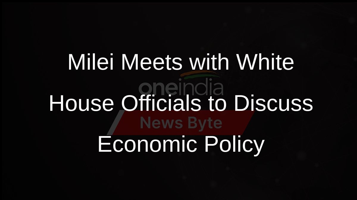 Argentinas President-elect Javier Milei to Meet with White House ...