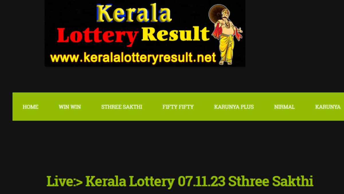 Kerala Lottery Winning Numbers: Check Result For Sthree Sakthi (SS-388 ...