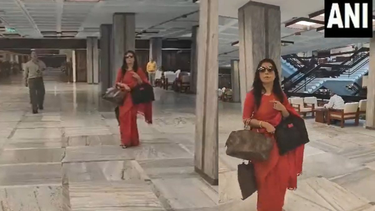 TMC's Mahua Moitra Appears Before Parliament Ethics Committee With ...