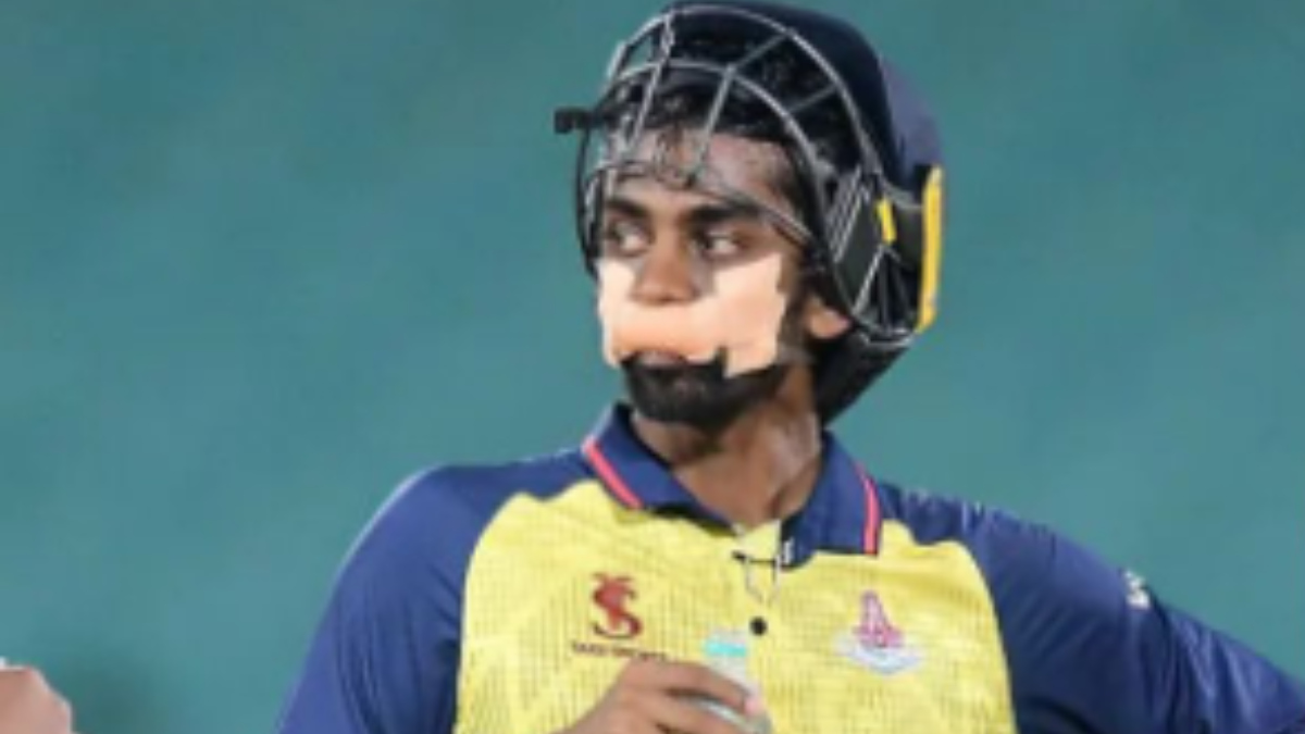 Brave Baba Indrajith Bats With Taped Mouth, Social Media Lauds Tamil ...