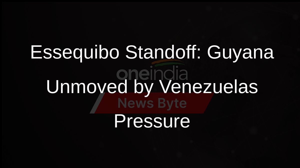 Guyana Defies Venezuela in Essequibo Territorial Dispute - Oneindia News