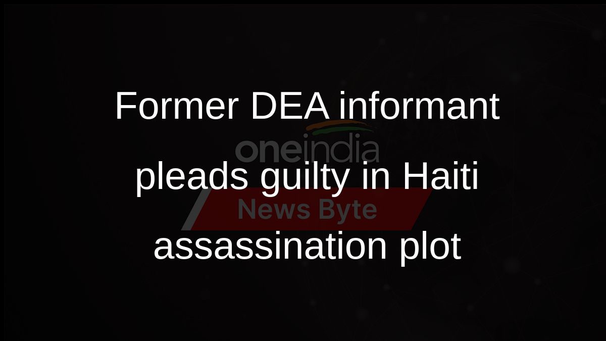 Former DEA informant pleads guilty in Haiti assassination plot ...
