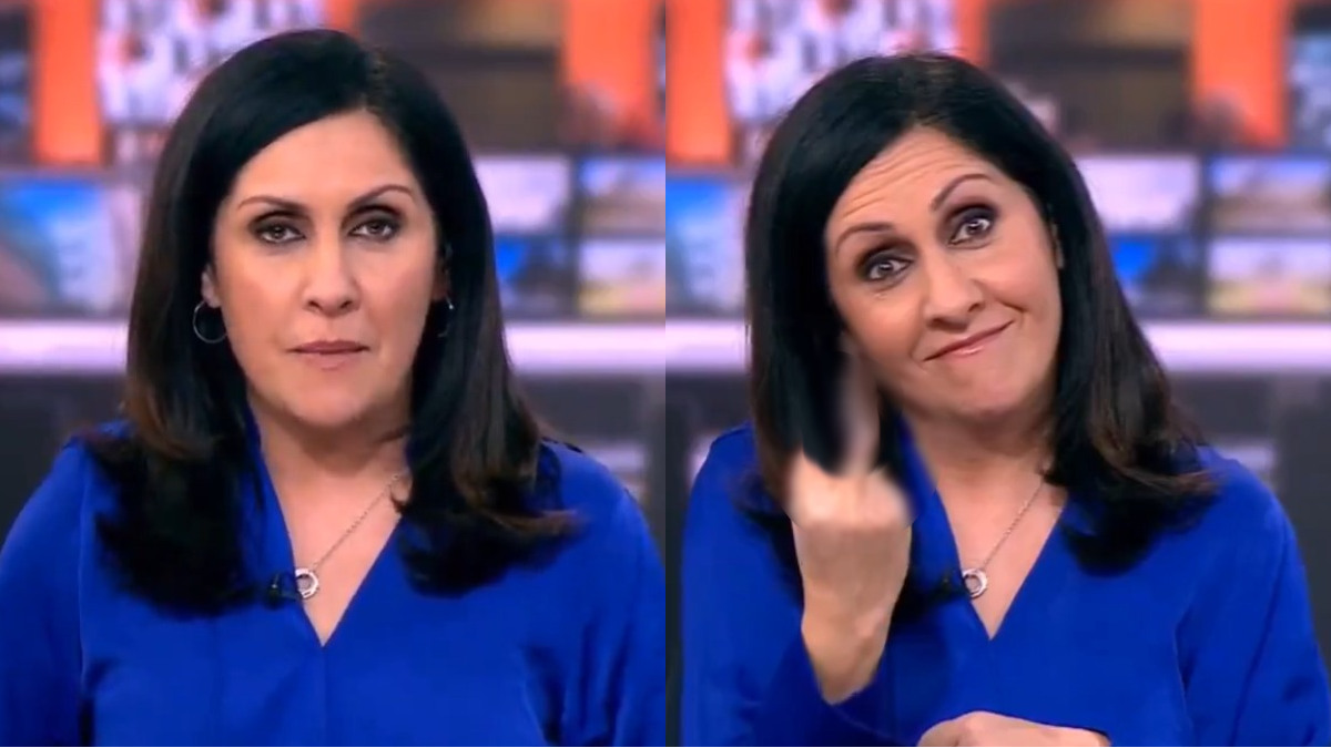 Meet Maryam Moshiri? The BBC News Anchor Who Shows Middle Finger During ...